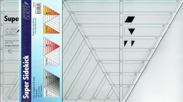 Super Sidekick Ruler - Alle skabeloner og linealer - Kirstens Quiltshop ...