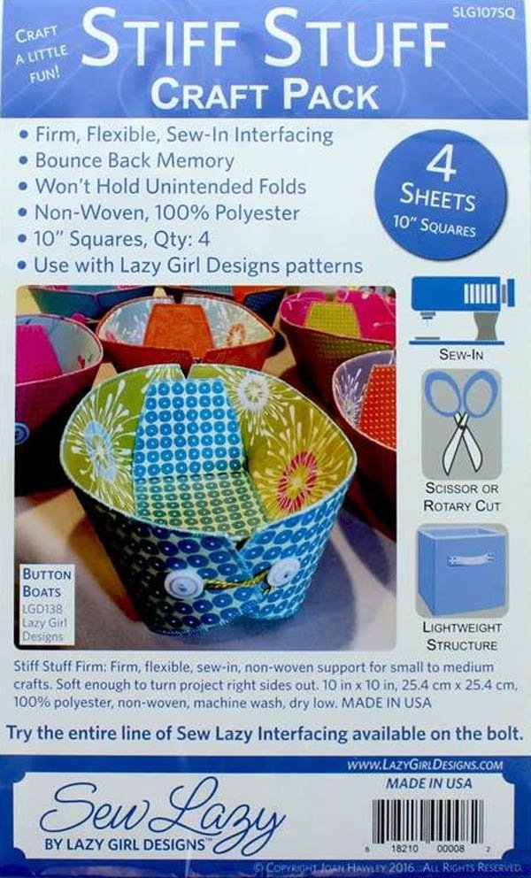 Stiff Stuff interfacing - Indlægsstoffer - Kirstens Quiltshop ...